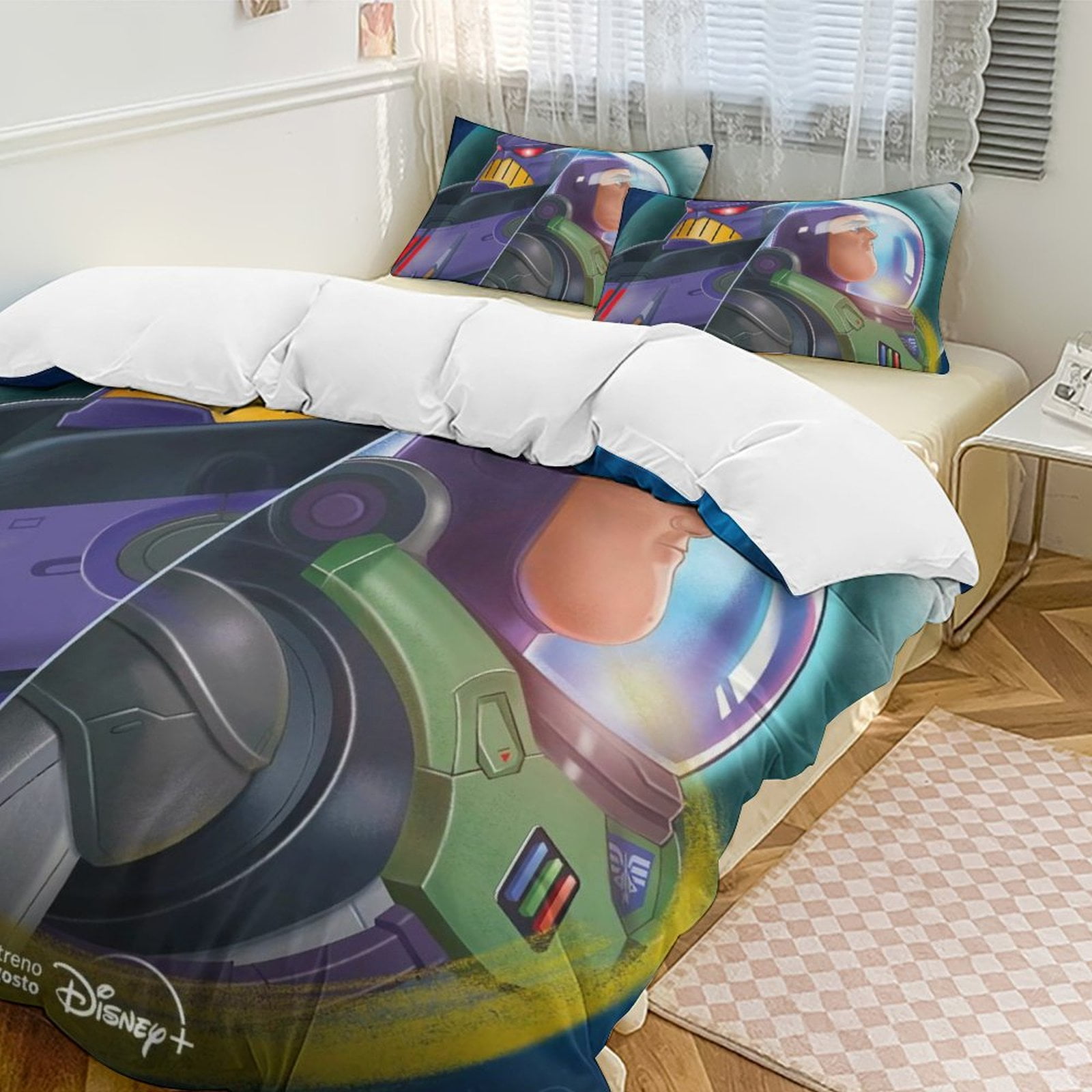 Bedding Pixar Toy Story Zurg Behind Buzz Lightyear Duvet Cover for Kids ...