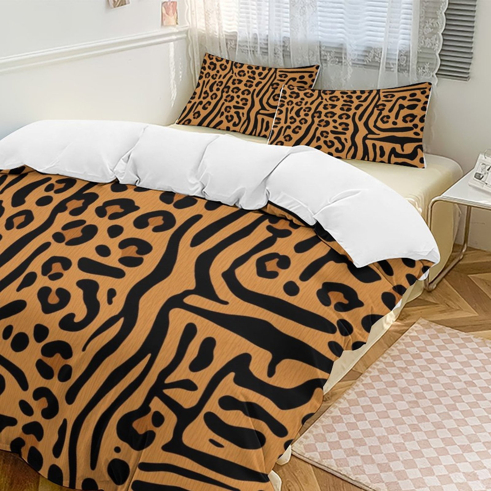 Bedding Set Animal Print Pattern Bat Duvet Cover Set Comforter Cover ...