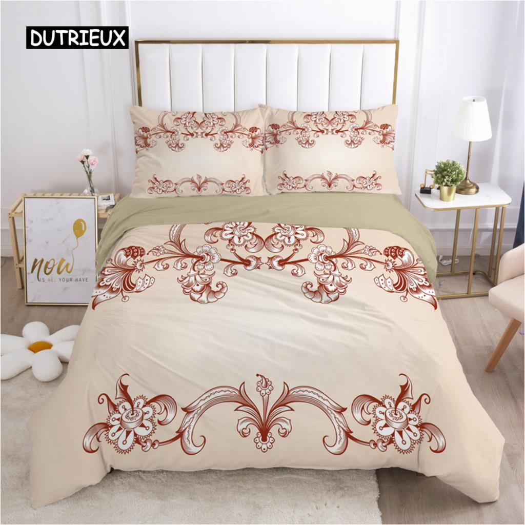 Bedding Set Duvet Cover Pillowcases ComforterQuiltBlanket Cover Luxury ...
