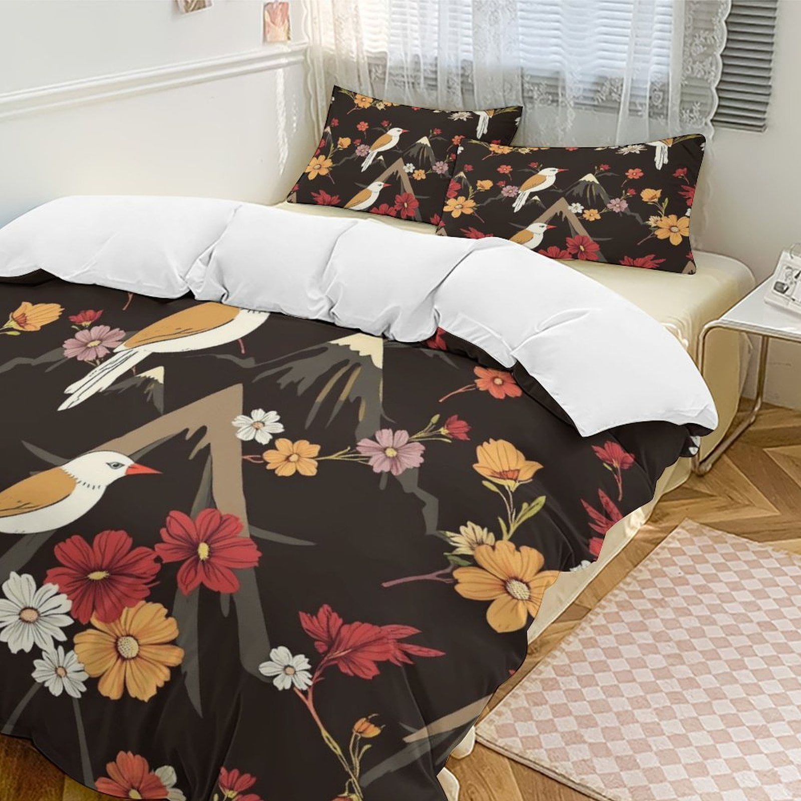 Bedding Set Free Bird Luxury Comforter Pillowcase Comforter Couple ...