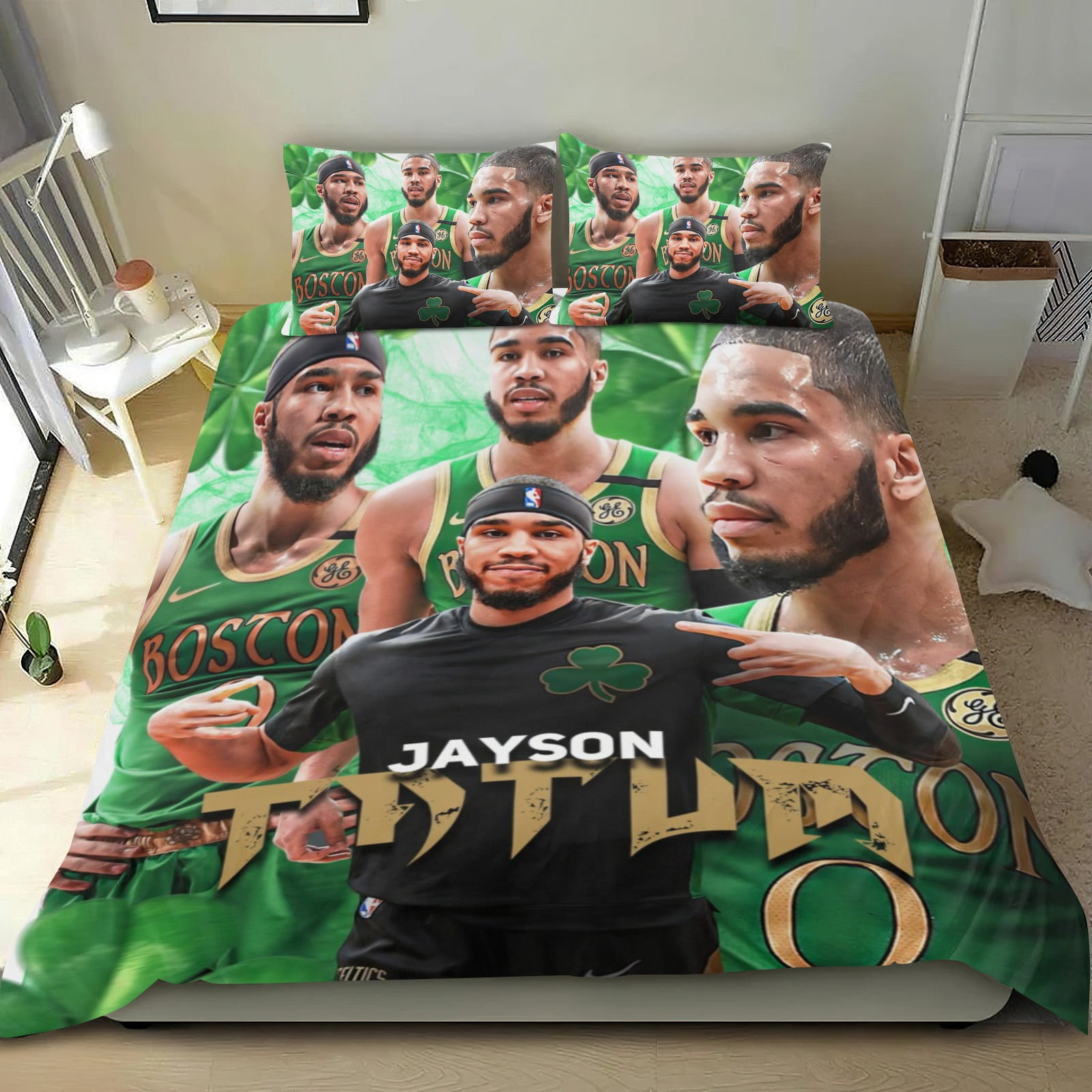 Bedding Set For Jayson Tatum Comforter Set Cute Duvet Cover Sets Super ...