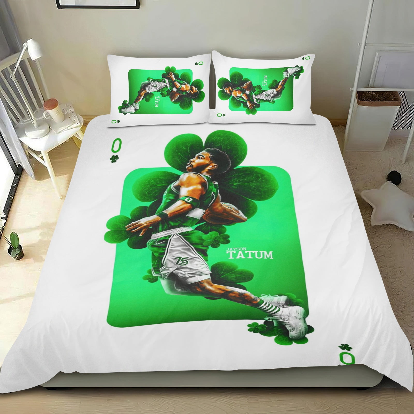 Bedding Set For Jayson Tatum Duvet Cover Sets Comforter Set Cute Super ...