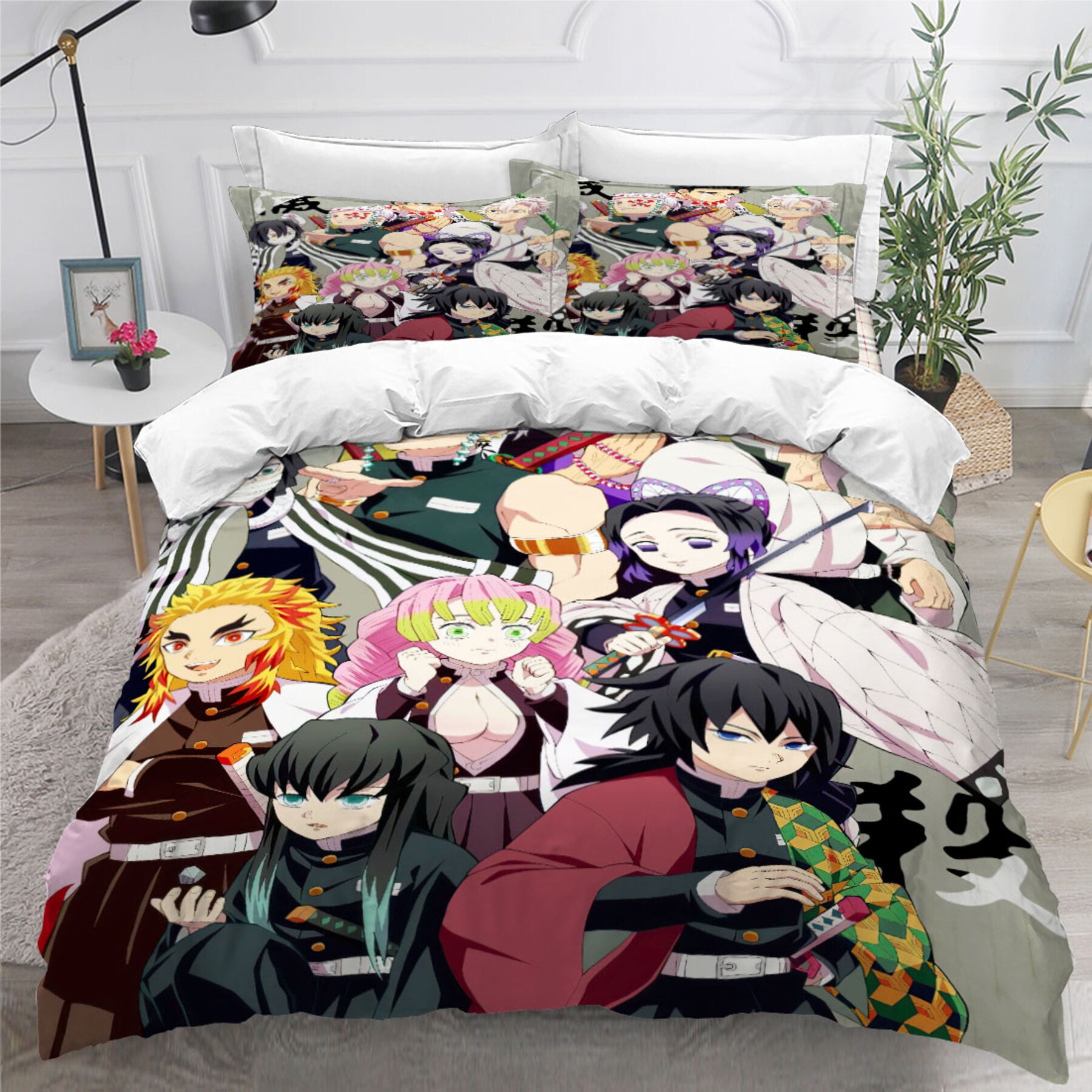 Bedding Set Vibrant Duvet Cover Featuring & Iconic Characters Perfect ...