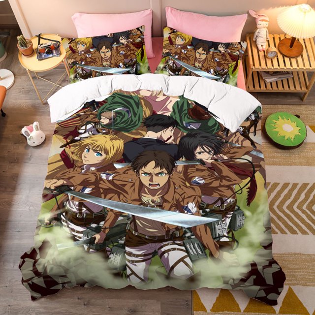 Bedding Set Vibrant Duvet Cover & Pillowcases Featuring Armin & Scouts ...