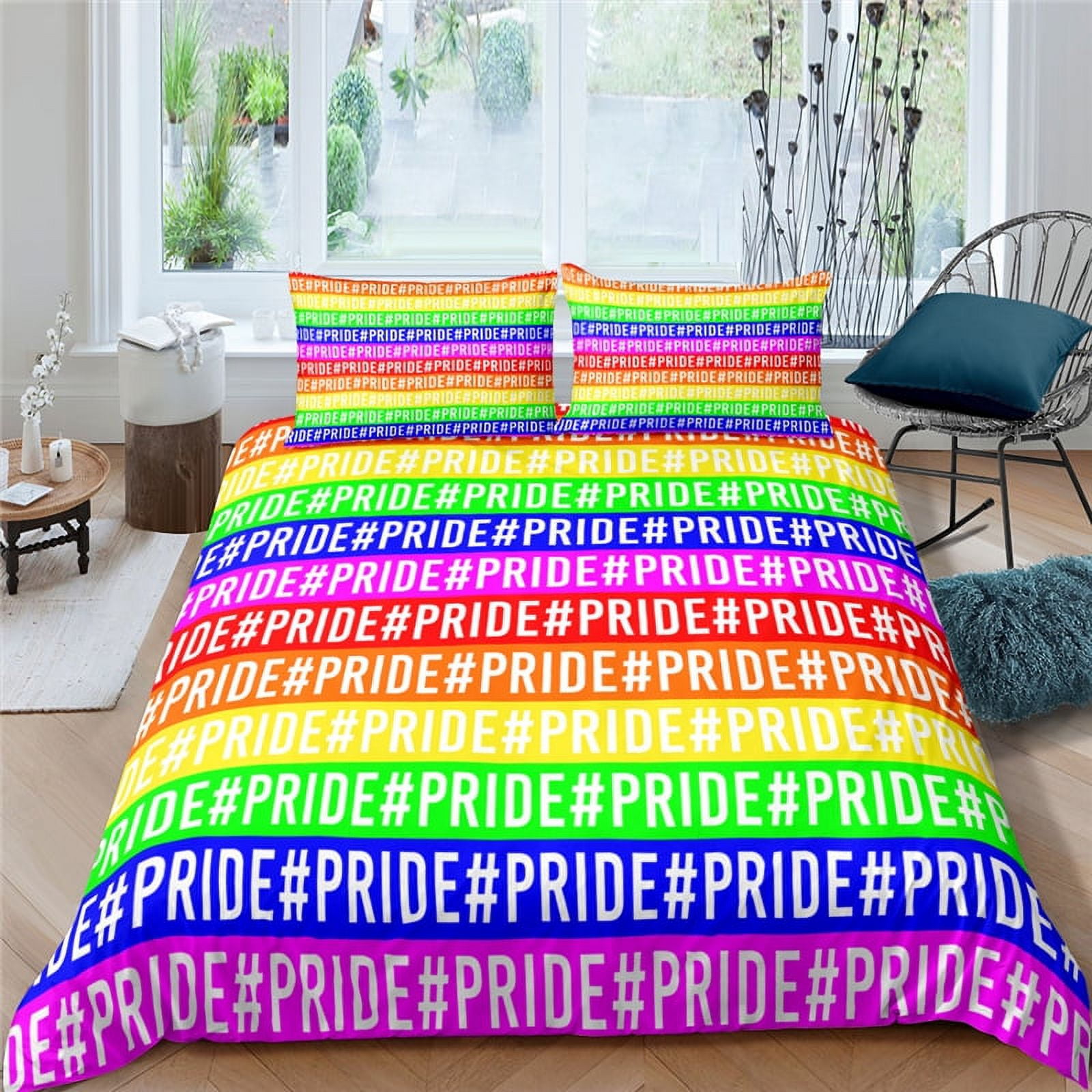 Bedding Sets Luxury 3D Letters Print 2/3Pcs Kids Comfortable Duvet ...