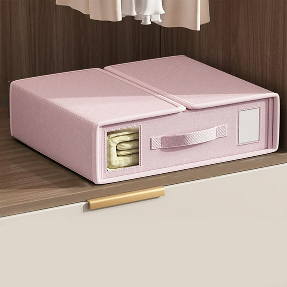 Bedding Storage Box,Sheet Duvet Cover Organizer,Folding Drawer Closet ...