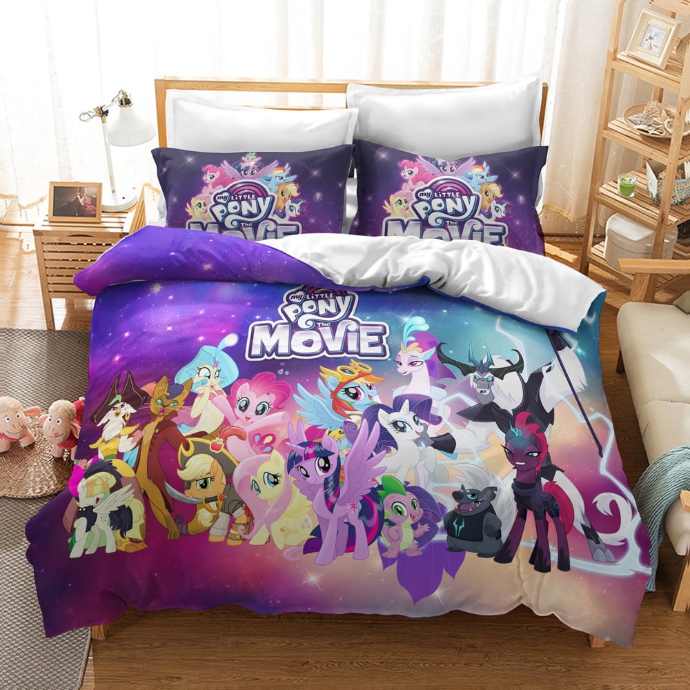 Bedding set My Little Pony 3-piece set 1 quilt cover and 2 pillowcases ...