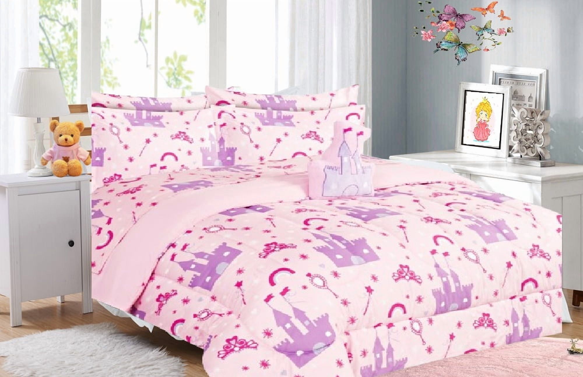 Gorgeous Home LINEN, Full Size Bedding Set 8pc, Princess Palace ...