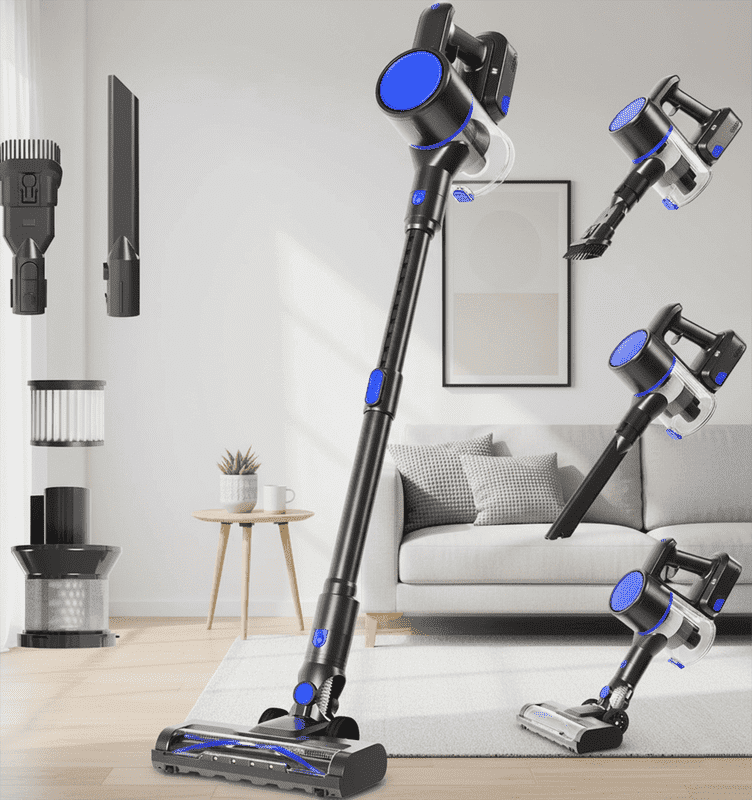 Beddle Cordless 3-in-1 Stick Vacuum Cleaner, Lightweight for Carpet ...