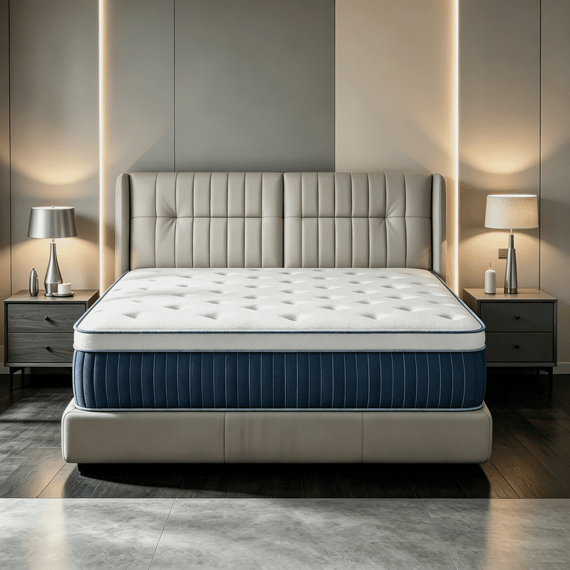 Beddle Hybrid Spring mattress, Full Mattress in a Box, Medium ...