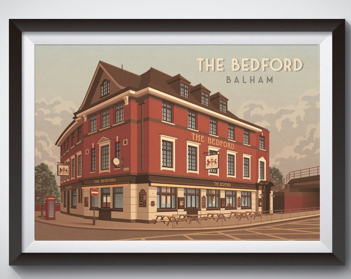 The Bedford Balham Poster, South London, Music Venue, London Pub ...
