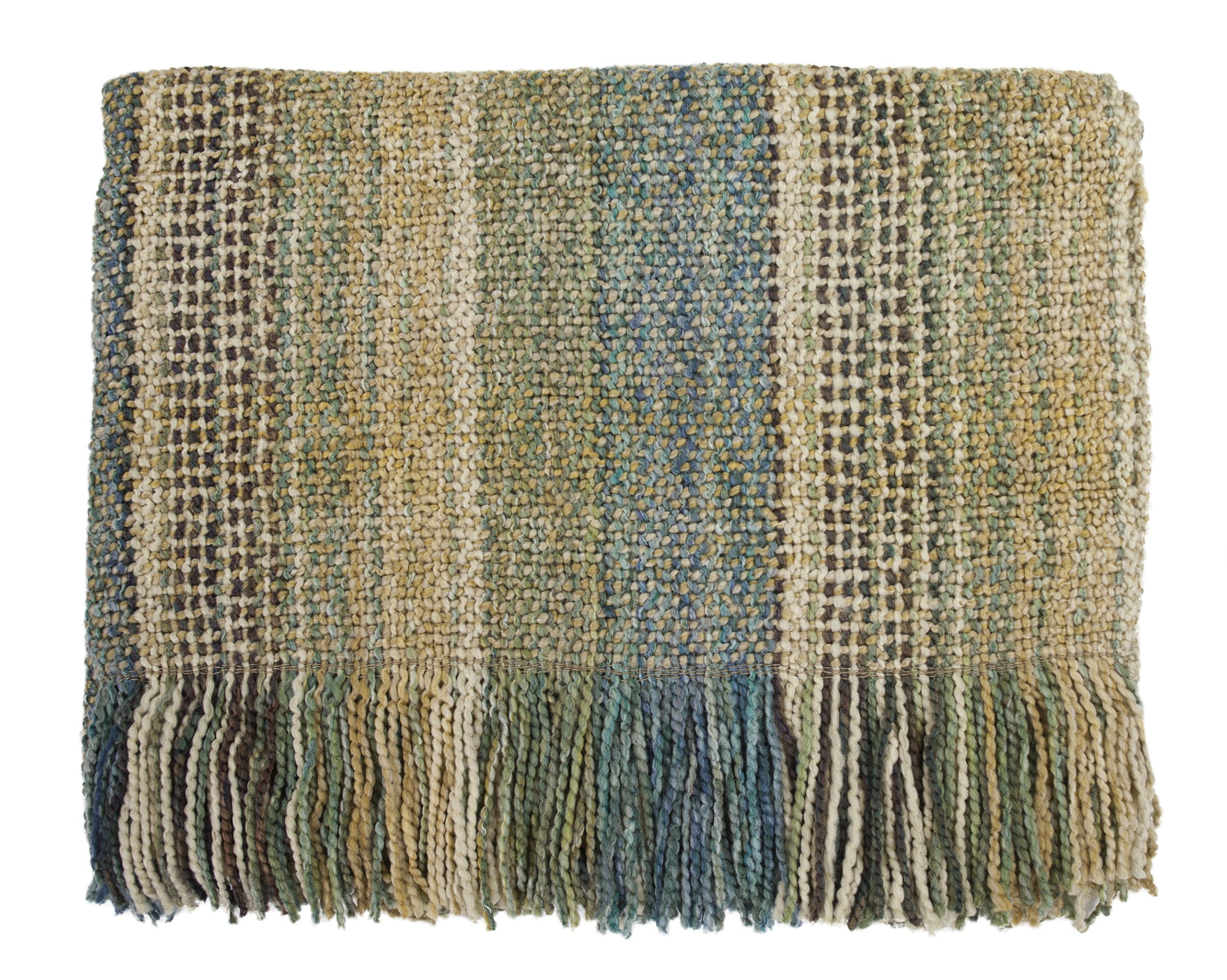 Bedford Cottage Kennebunk Collections Dover Throw, 48" x 72", Patina ...