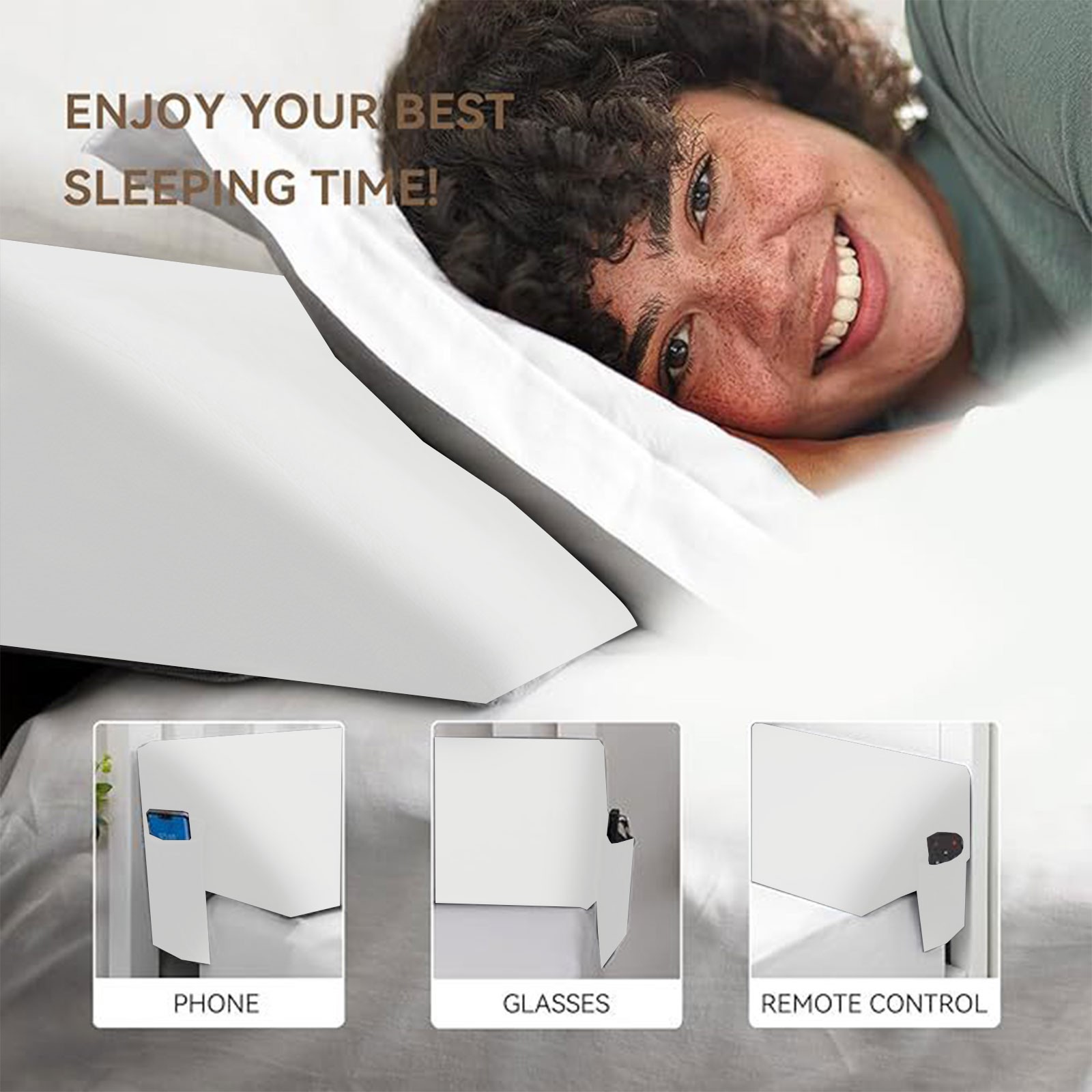 Bedhead Slope Pillow Bedhead Filler Pillow Removable Washable Bedhead Pillow Wedge Pillow ...