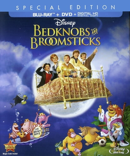 Bedknobs & Broomsticks (Blu-ray + DVD + Digital Copy), Disney ...