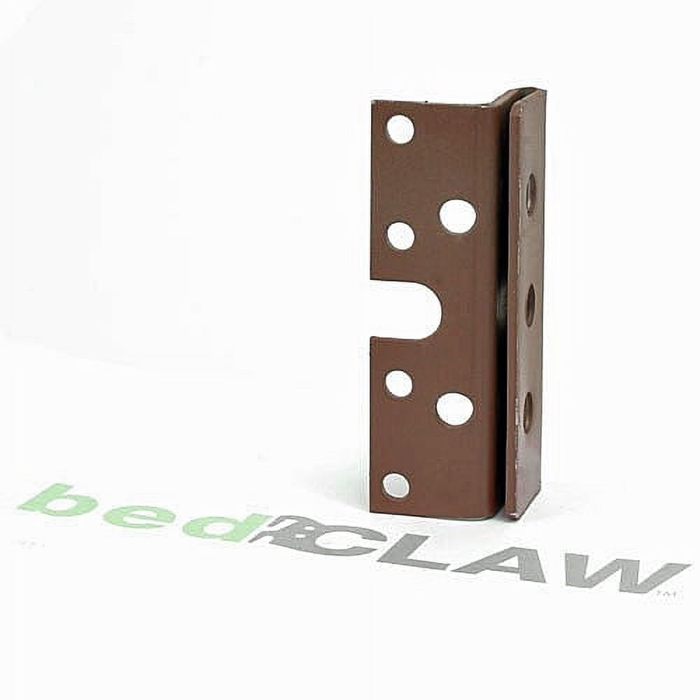 Bedlok 3-3/4" Short Single Bed Hook Bracket Kit, Set of 2 - Walmart.com