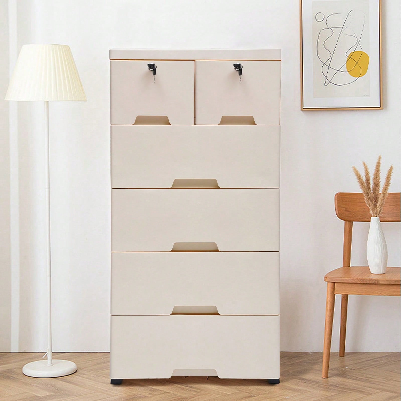 Bedroom 6Drawer Dresser Storage Organizer Chest Of Tower Closet ...