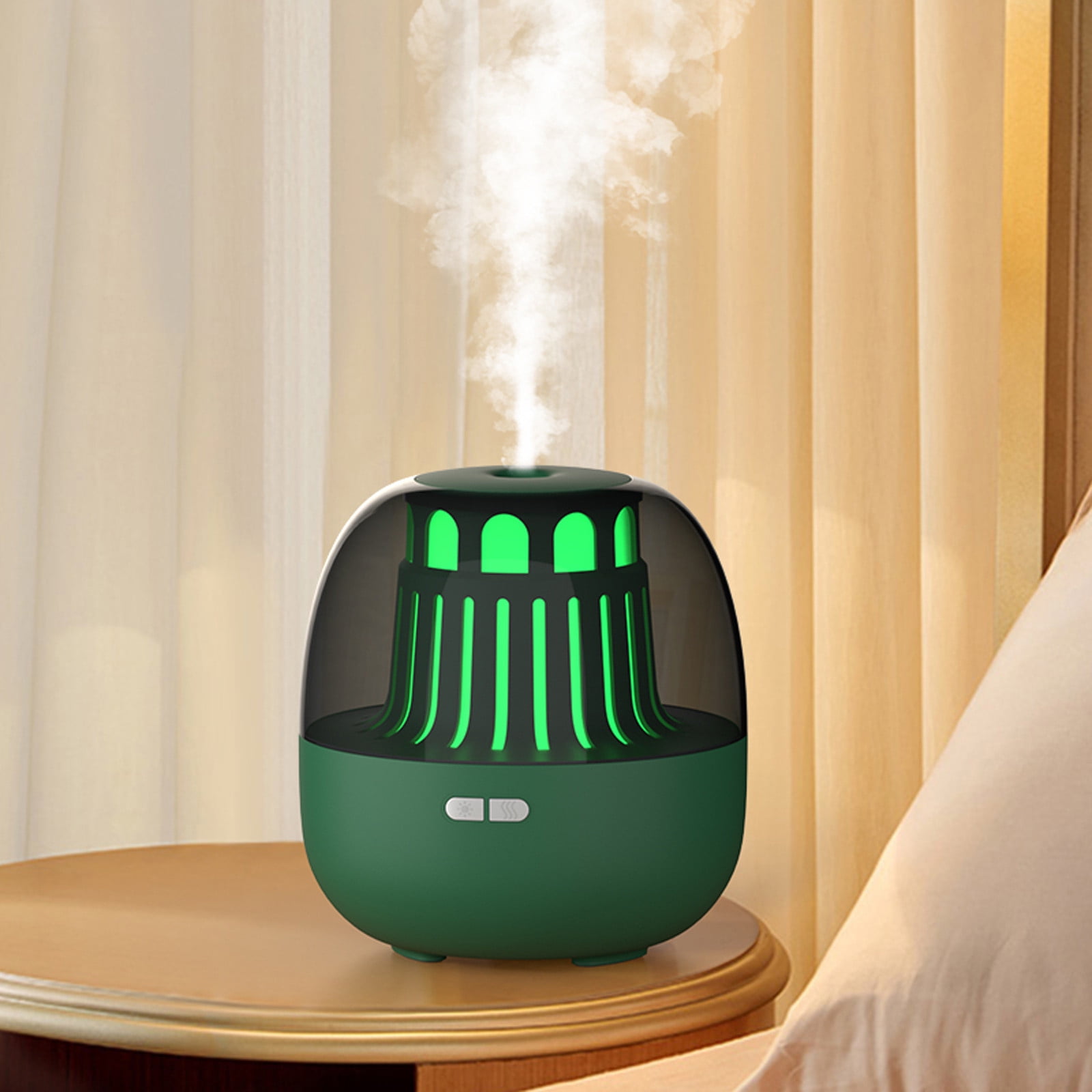Bedroom Aromatherapy Diffuser, Quiet Mist Humidifier, 300ml Capacity ...