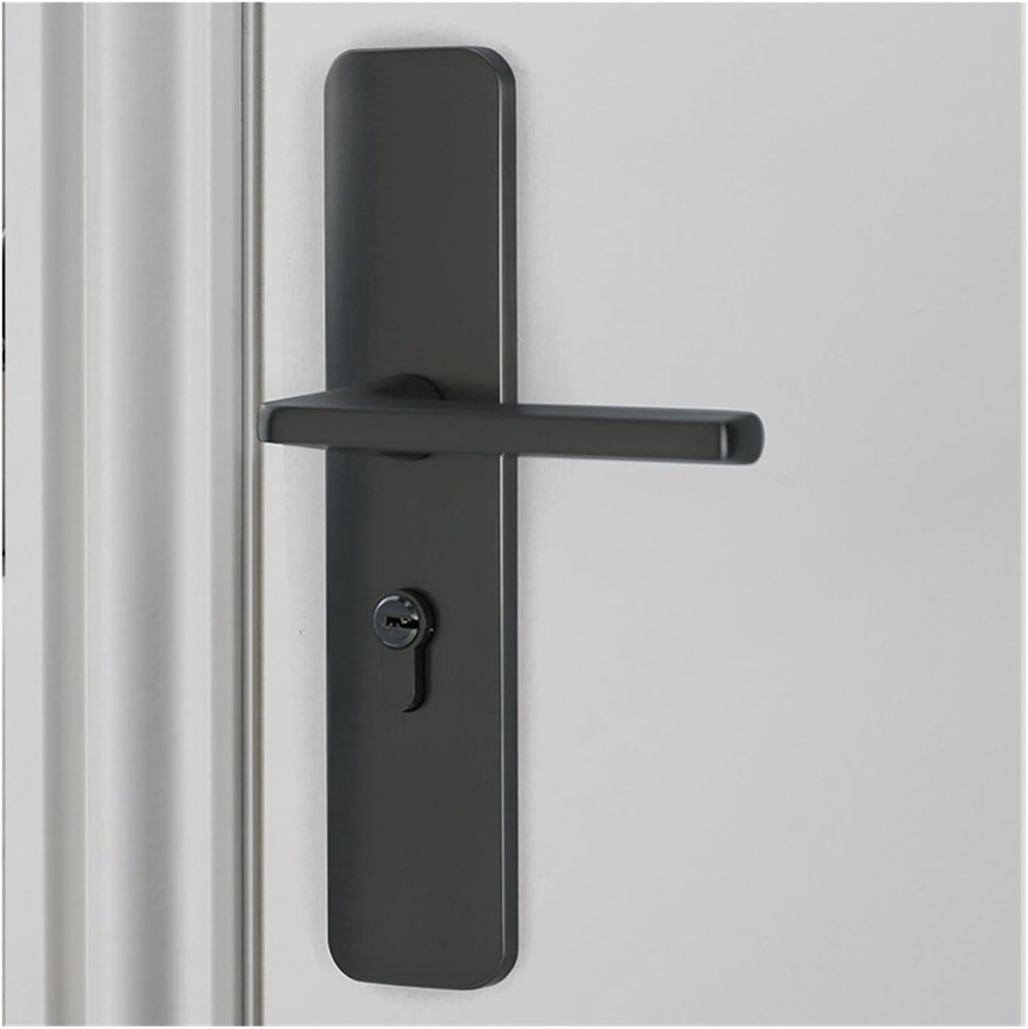 Bedroom Bathroom Indoor Wooden Door Lock zinc Alloy Simple Silent one ...