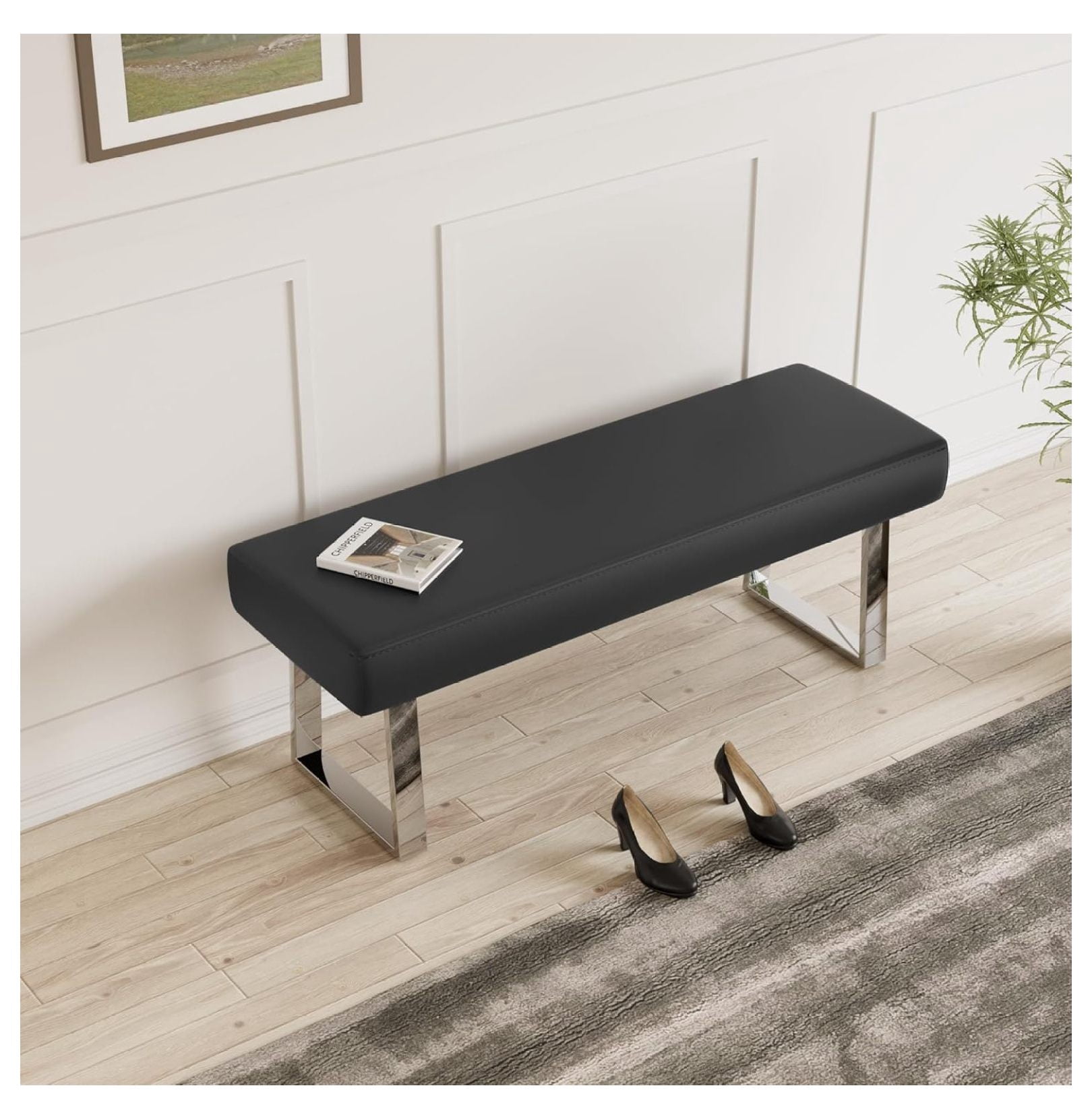 Bedroom Bench Bed end upholstered Bench Indoor Corner Small Bench ...