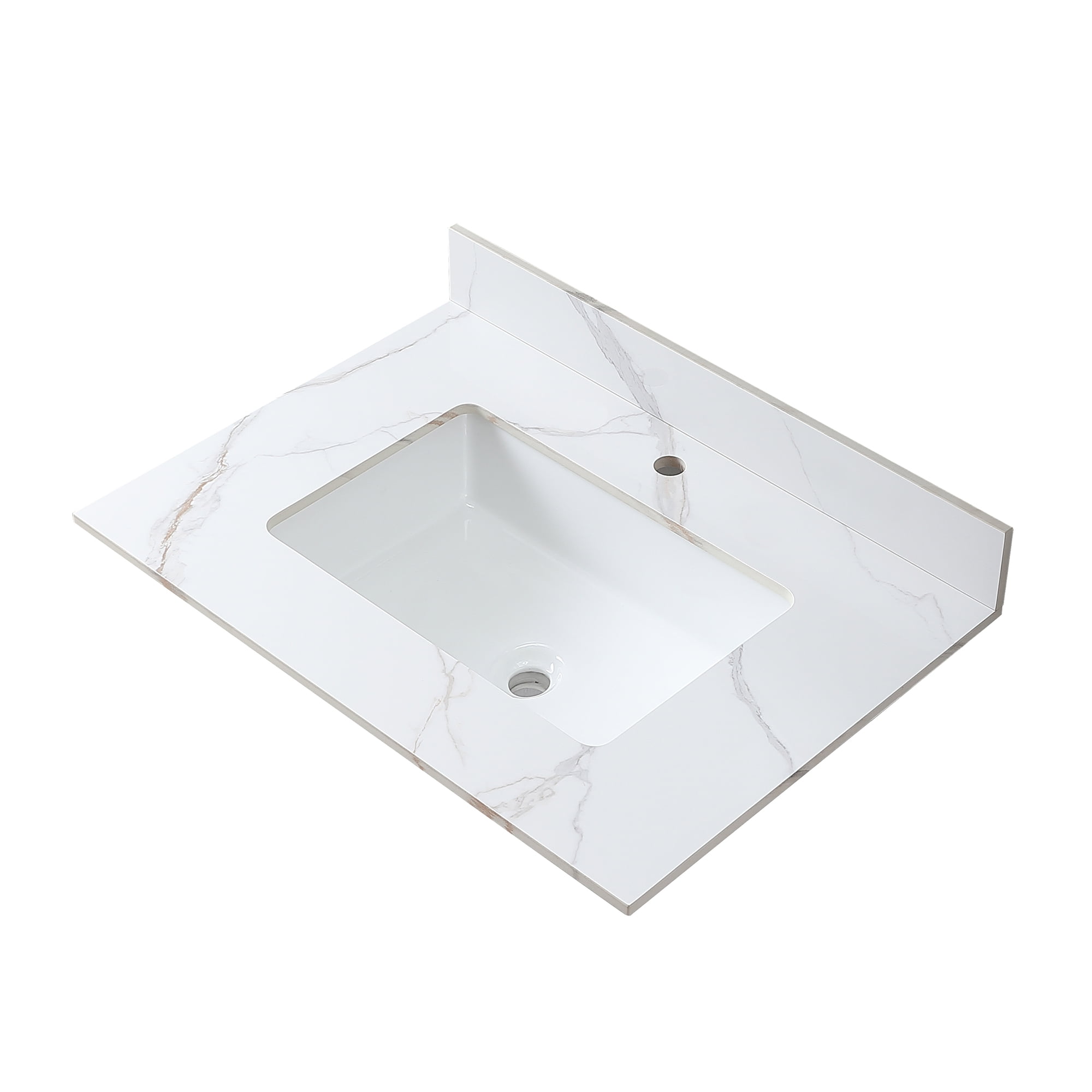 Bedroom Bench Montary 31inch bathroom stone vanity top carrara gold ...