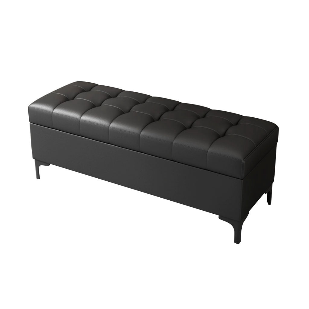 Bedroom Bench with Storage,Rectangular Extra Long Storage Bench Sofa ...