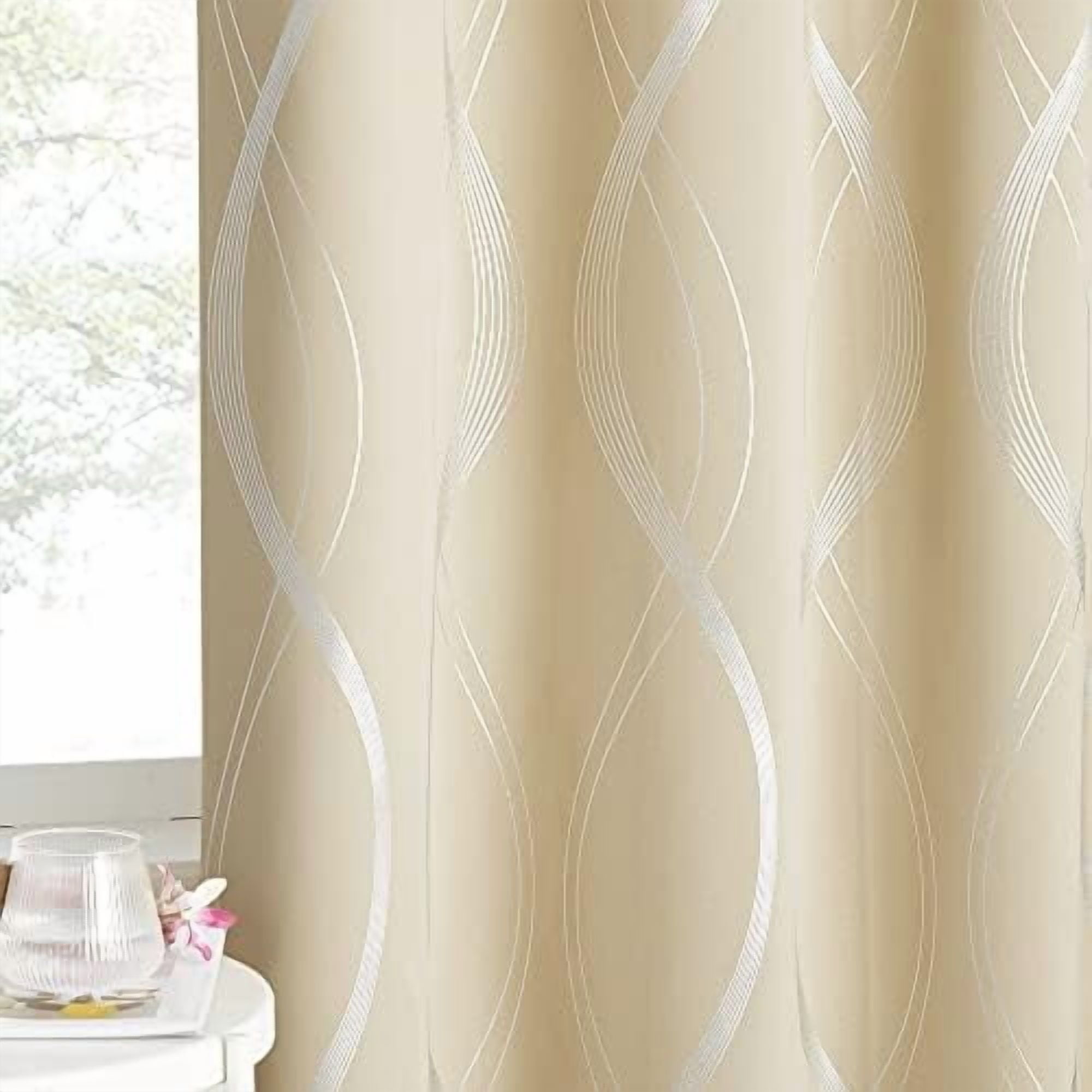 Bedroom Blackout Curtains Panels - Window Treatment Thermal Insulated ...