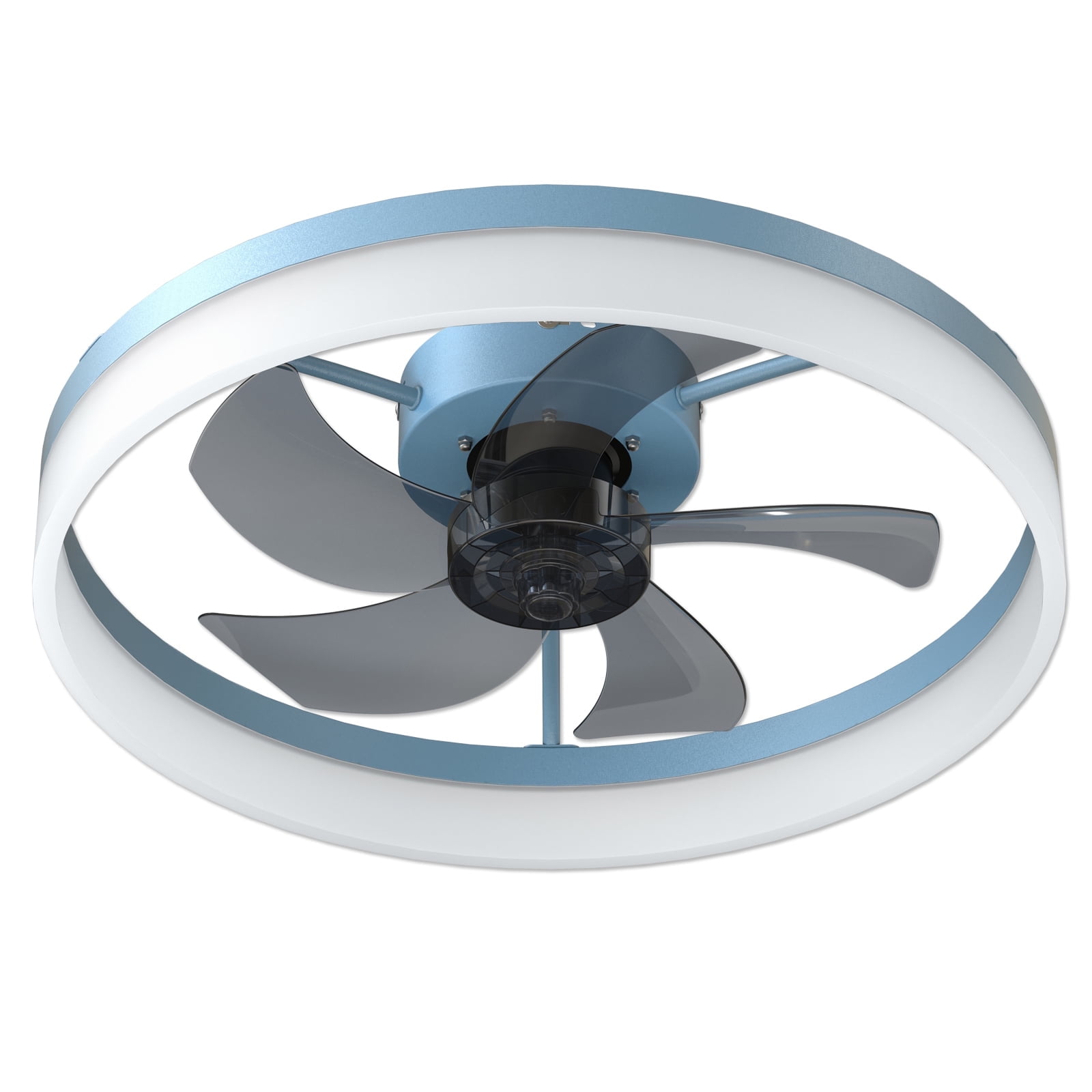 Bedroom Ceiling Fan with Lights, Low Profile Ceiling Fan Light with App ...