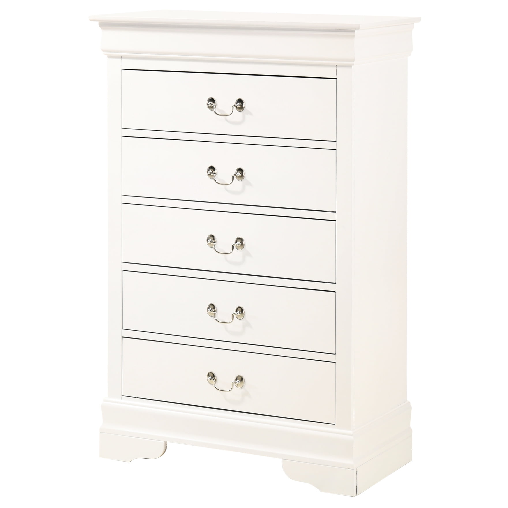 Bedroom Chest Unit | Traditional Style with Curved Details | English ...
