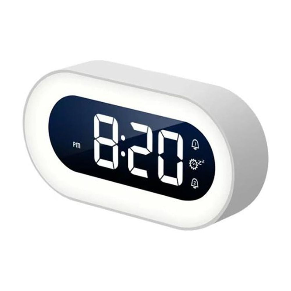 Bedroom Clock Electronic Wake-Up Clock Bedroom Decor Adjustable ...