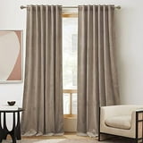 Bedroom Curtains Heavy Velvet, Room Darkening Privacy Window Curtains ...