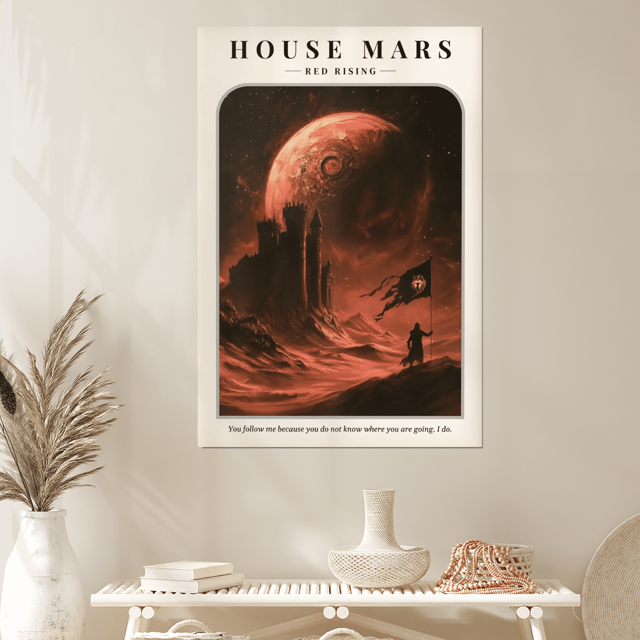Bedroom Decor- House Mars Poster Size 24''x36''-The Future Box ...