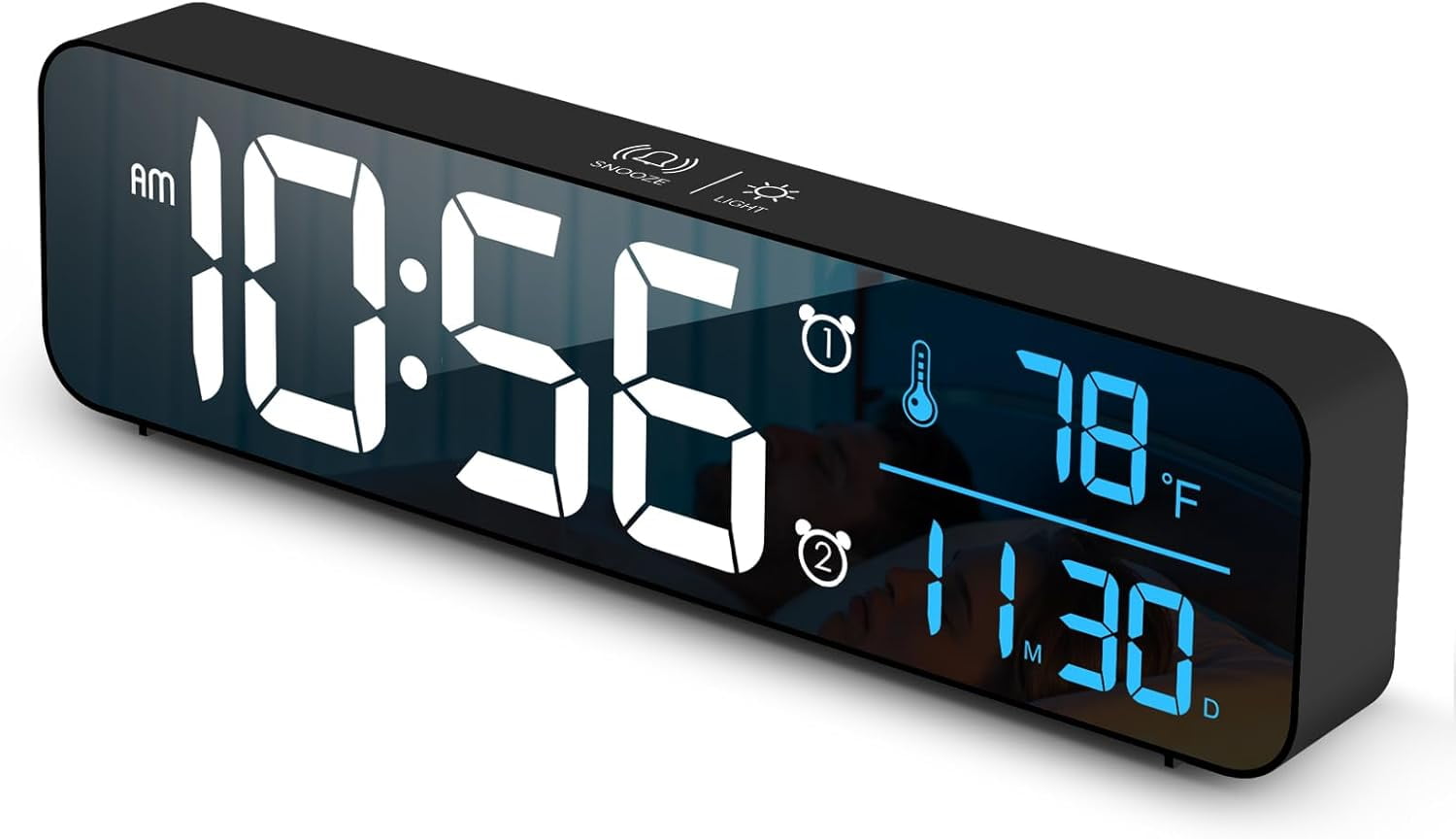 Bedroom Digital Clock, Living Room Decor Clocks, Desk Table Alarm Clock ...