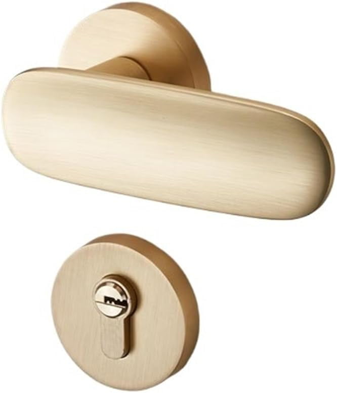 Bedroom Door Lock Indoor Door Lock Silent Wooden Door Split Brushed ...