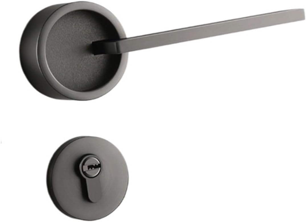 Bedroom Door Lock Magnetic Silent Indoor Simple Door Lock Solid Wood ...