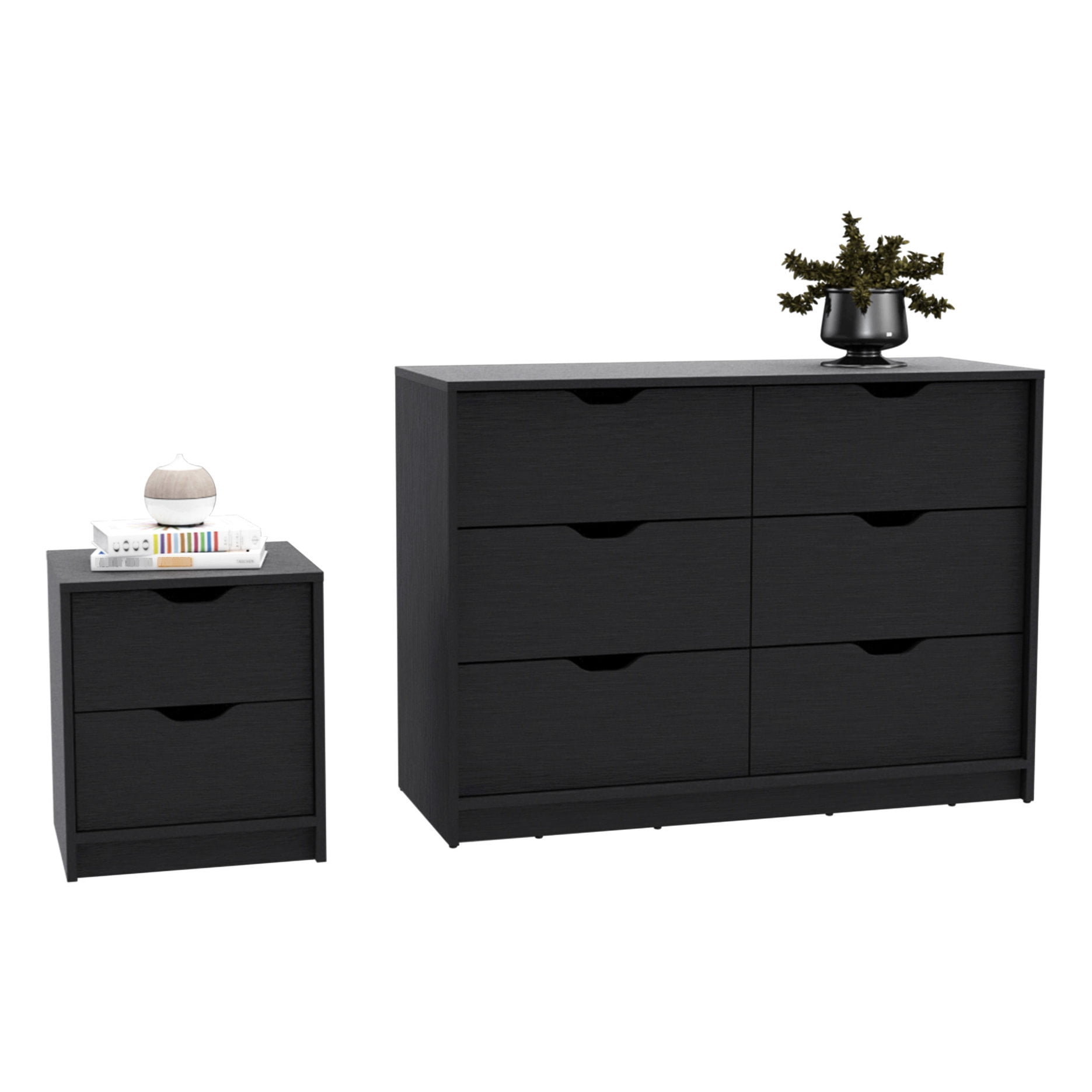 Bedroom Furniture Set | Nightstand and Dresser for Personal Belongings ...