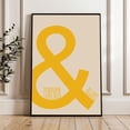 Bedroom Inspiration Modern Pastel Yellow Beige Typography Minimalist ...