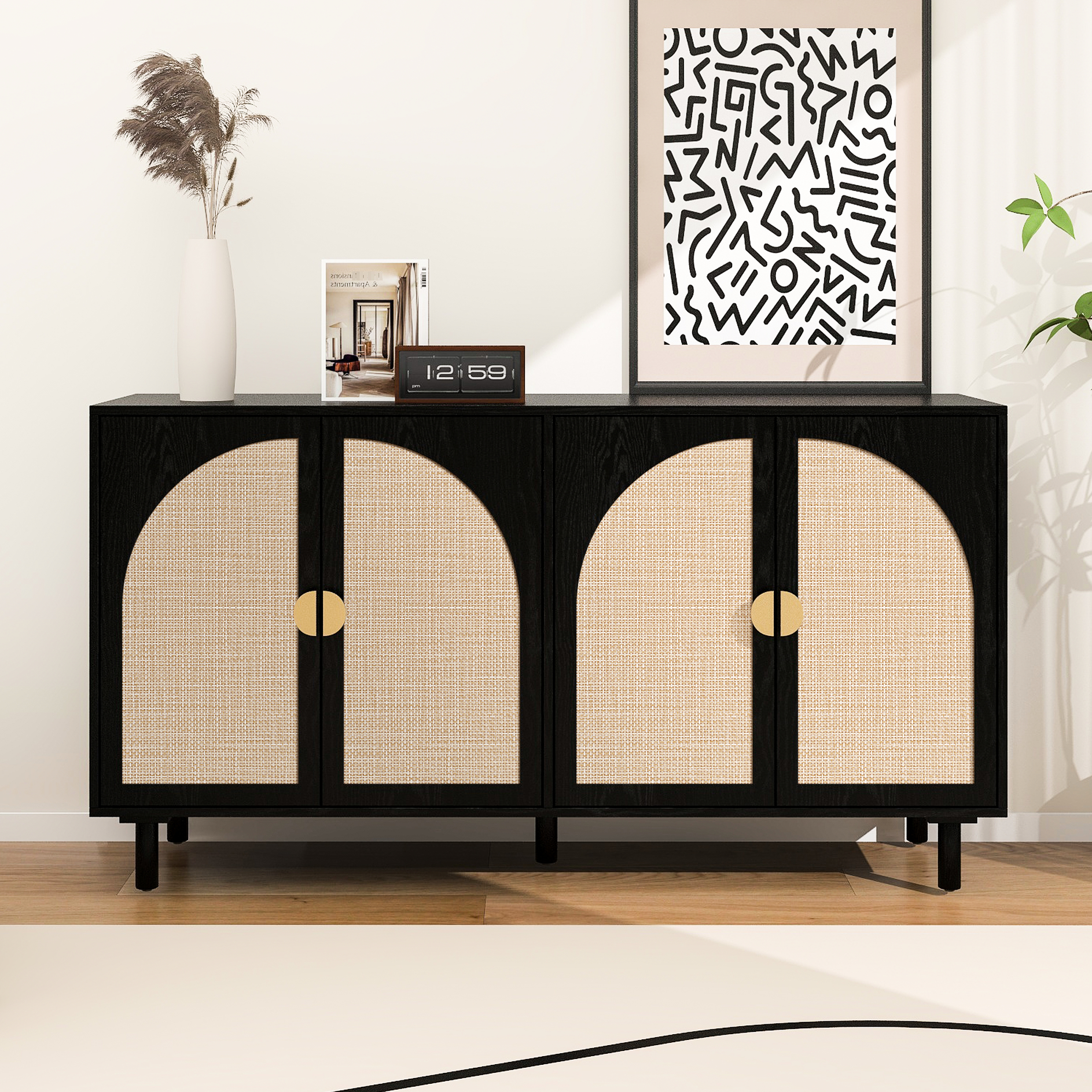 Bedroom Living Room Study Cabinet - - Engineered With Smooth Look, No ...