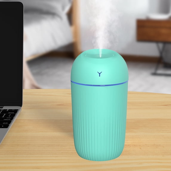 Bedroom Mini USB Humidifier, Portable Car and Desktop Humidifier with ...