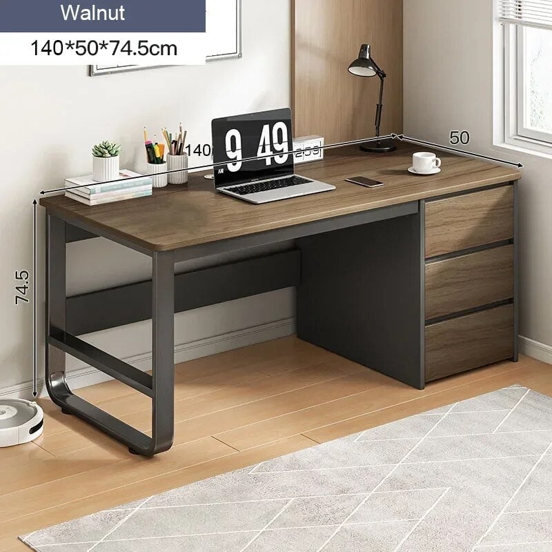 Bedroom Modern Book Desk Desktop Tables Writing Tables With Drawer ...