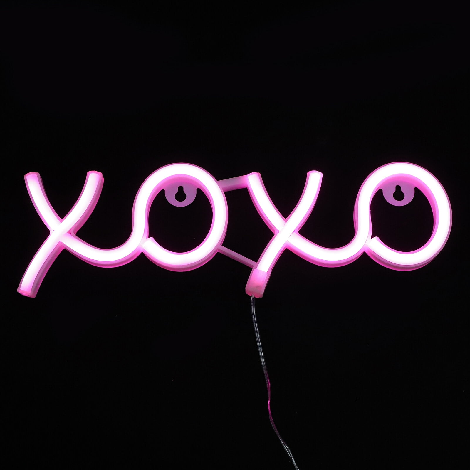 Bedroom Neon Lamp Lights for Bedside Signs Strip Large White - Walmart.com