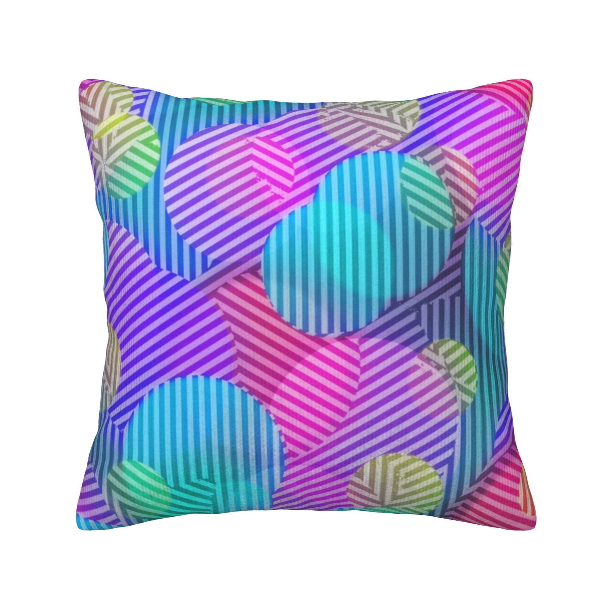 Bedroom Outdoor Decorations Colorful Abstract Lava Background Pillow ...