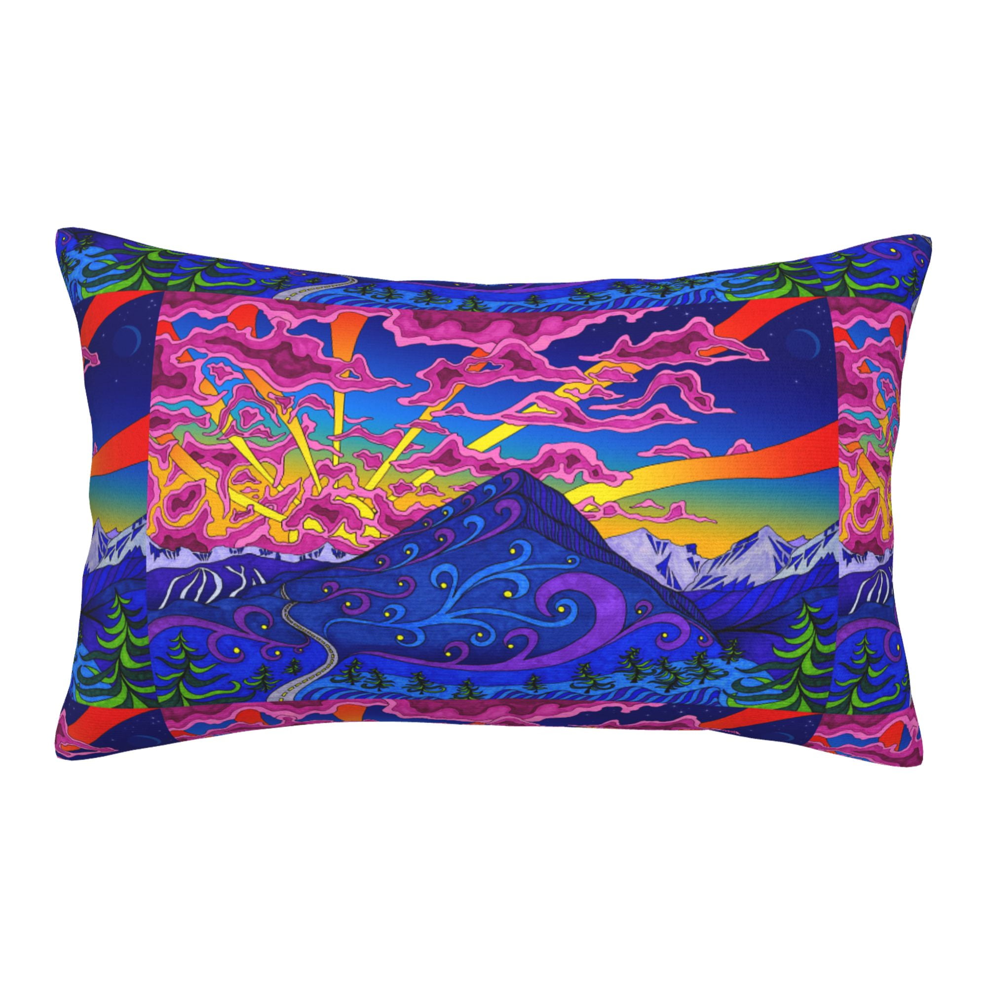 Bedroom Outdoor Decorations Rectangle Two Sides Printed 3d art ...