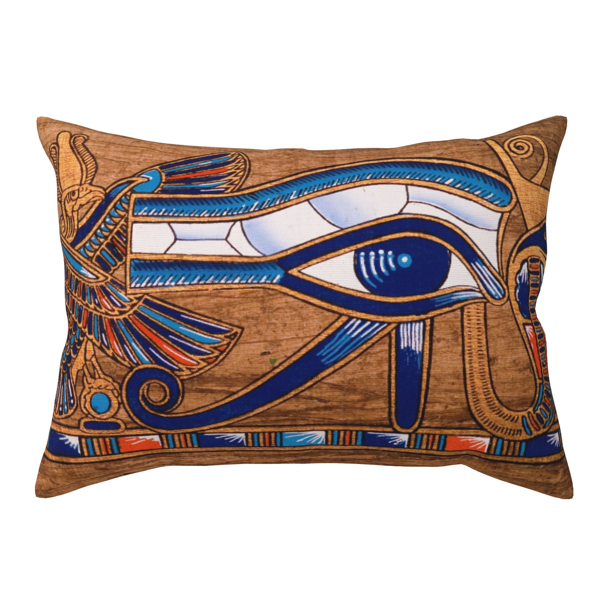 Bedroom Outdoor Decorations Rectangle Two Sides Printed Egyptian ...