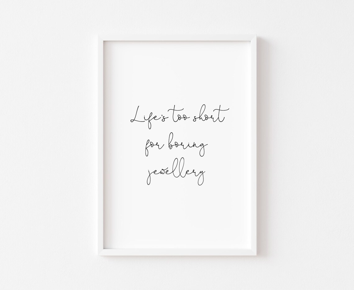 Bedroom Poster, Make Up Poster, Dressing Room Poster, Jewellery Poster ...
