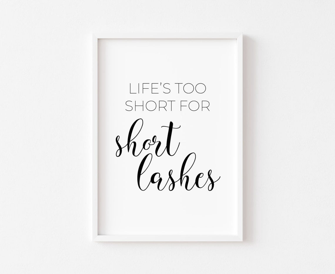 Bedroom Poster, Make Up Poster, Dressing Room Poster, Mascara Poster ...