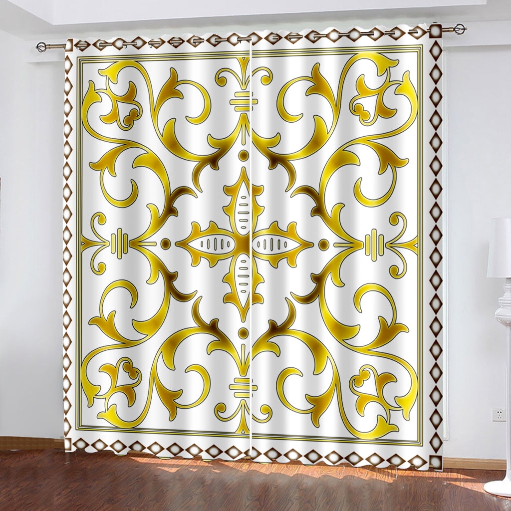 Bedroom Room Living for Curtain Drape Window Thin Free Geometry ...