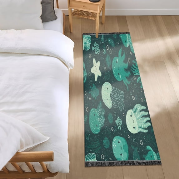 Bedroom Rug Bedroom Long Carpet Indoor Non-Slip Durable Carpet Floor ...