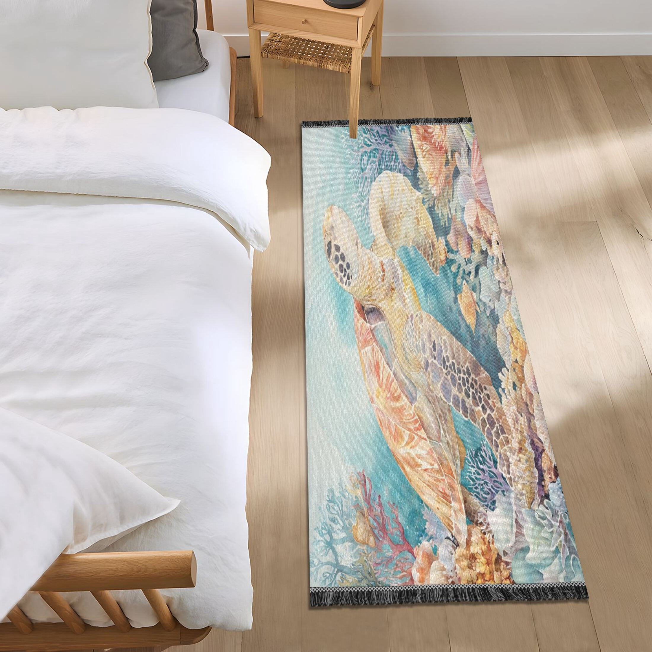 Bedroom Rug Bedroom Long Carpet Indoor Non-Slip Durable Carpet Floor ...