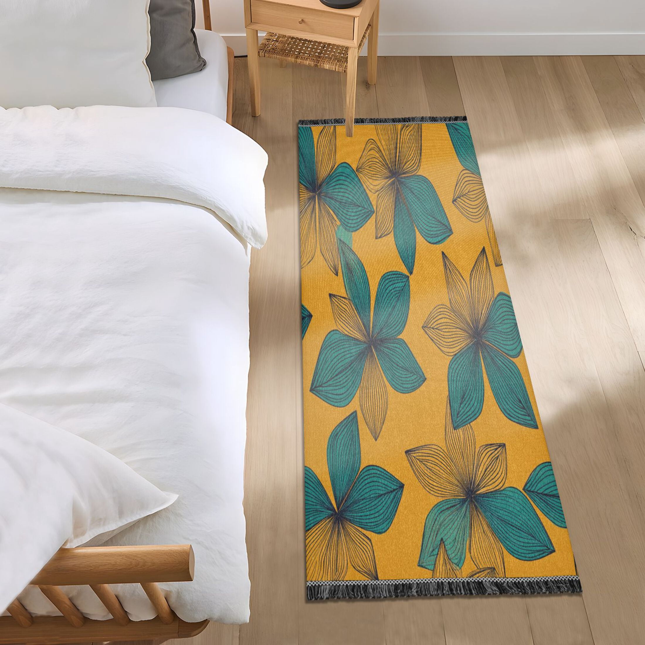Bedroom Rug Bedroom Long Carpet Indoor Non-Slip Durable Carpet Floor ...