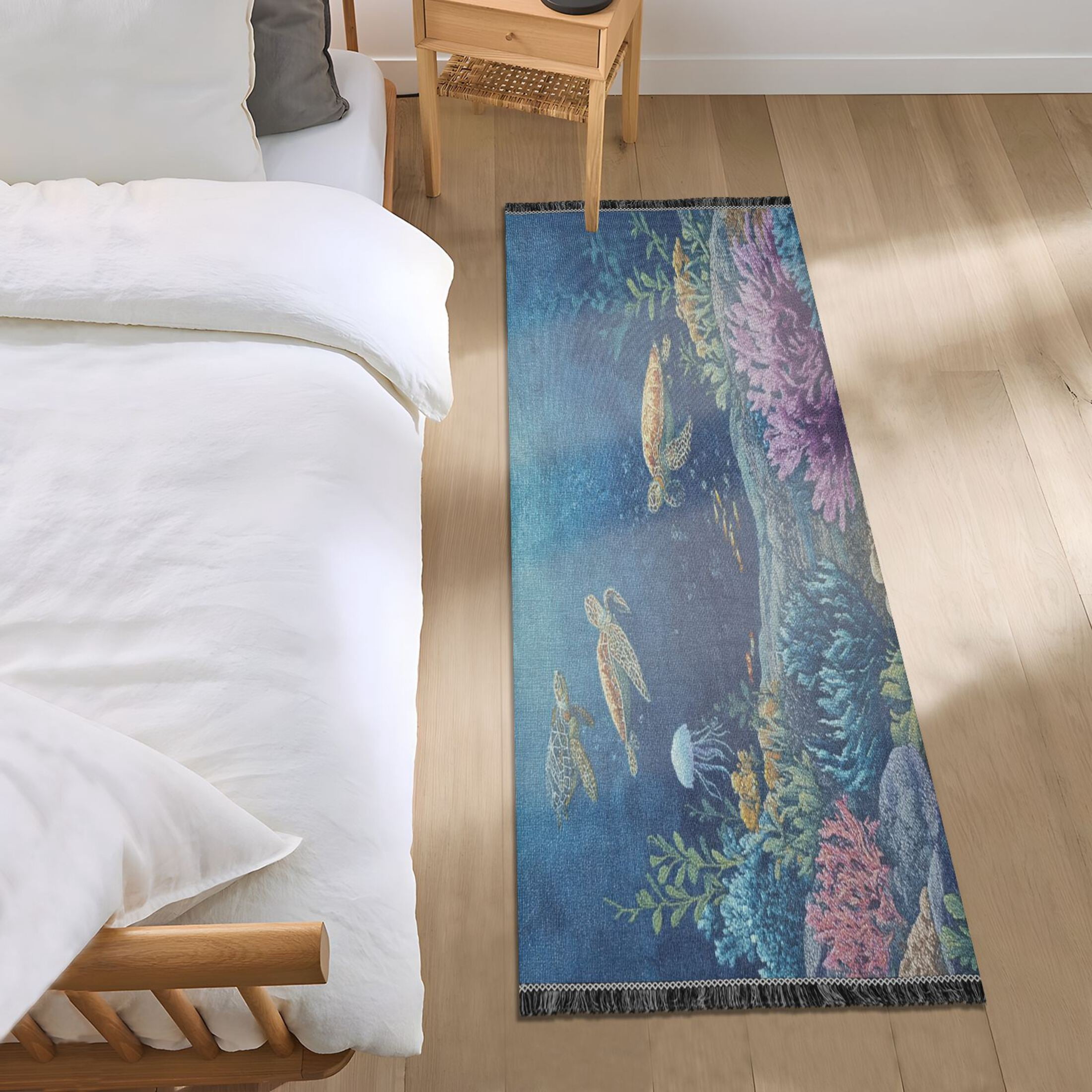 Bedroom Rug Bedroom Long Carpet Indoor Non-Slip Durable Carpet Floor ...